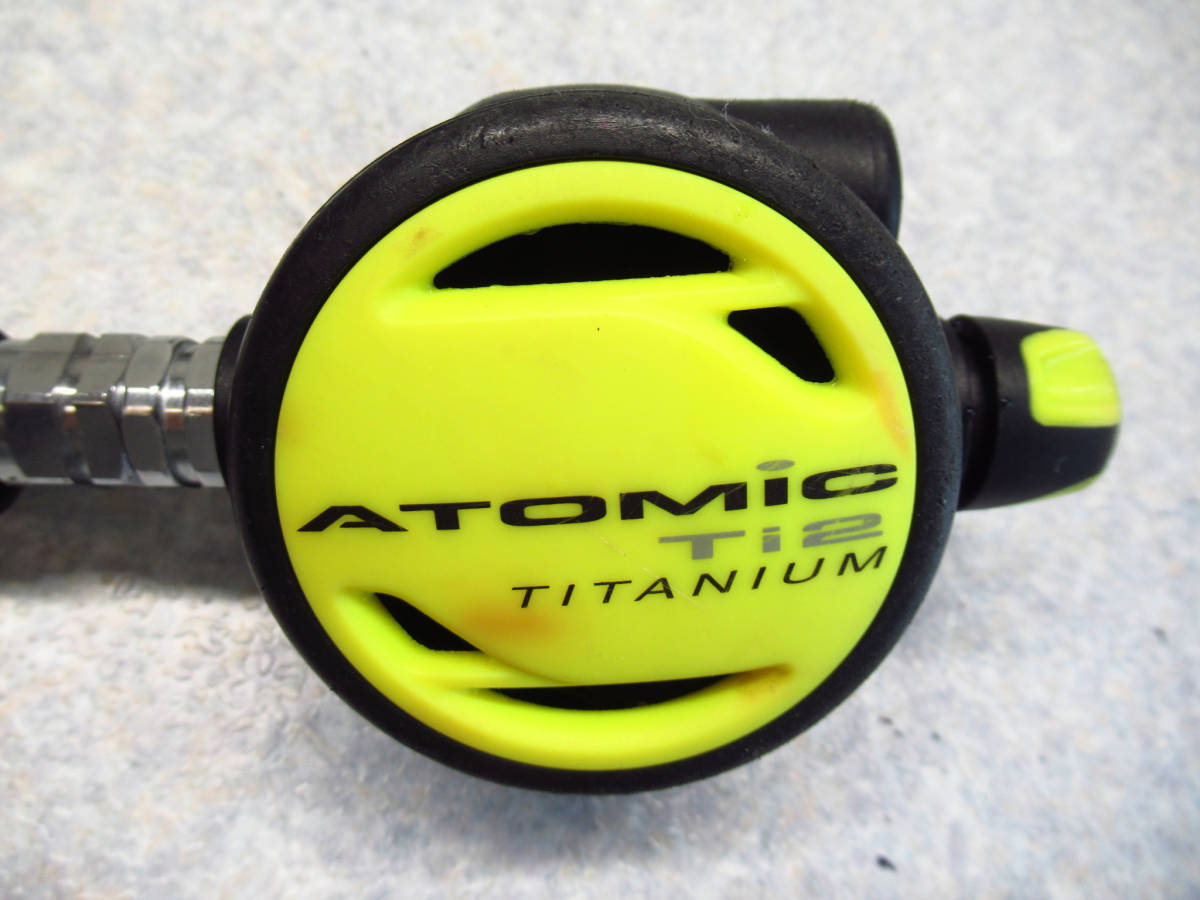 【傷や汚れあり】ATOMIC アトミック T3 TITANIUM レギュレーター / アトミック TI2 オクトパス SAS 加湿器付き ...
