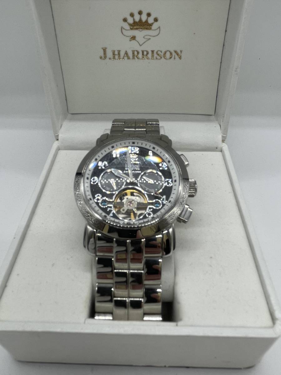 【傷や汚れあり】【1円スタート】J.HARRISON J.H008C オートマチック クロノグラフ 稼働品の落札情報詳細 - Yahoo!オークション落札価格検索 オークフリー
