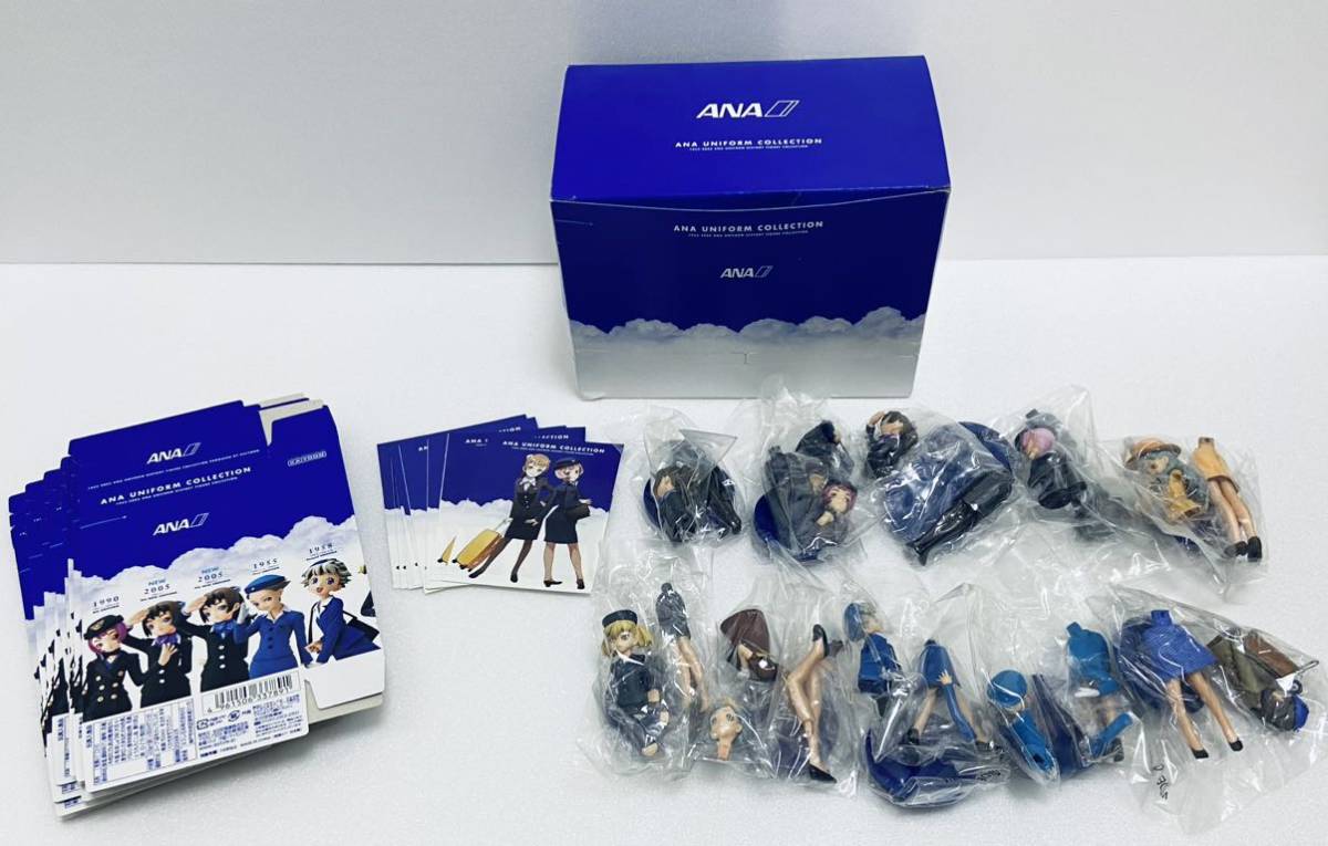 【未使用】★ 全日空 ANA UNIFORM COLLECTION ユニフォーム コレクション 全10種 KAIYODO 海洋堂 企業物 ...