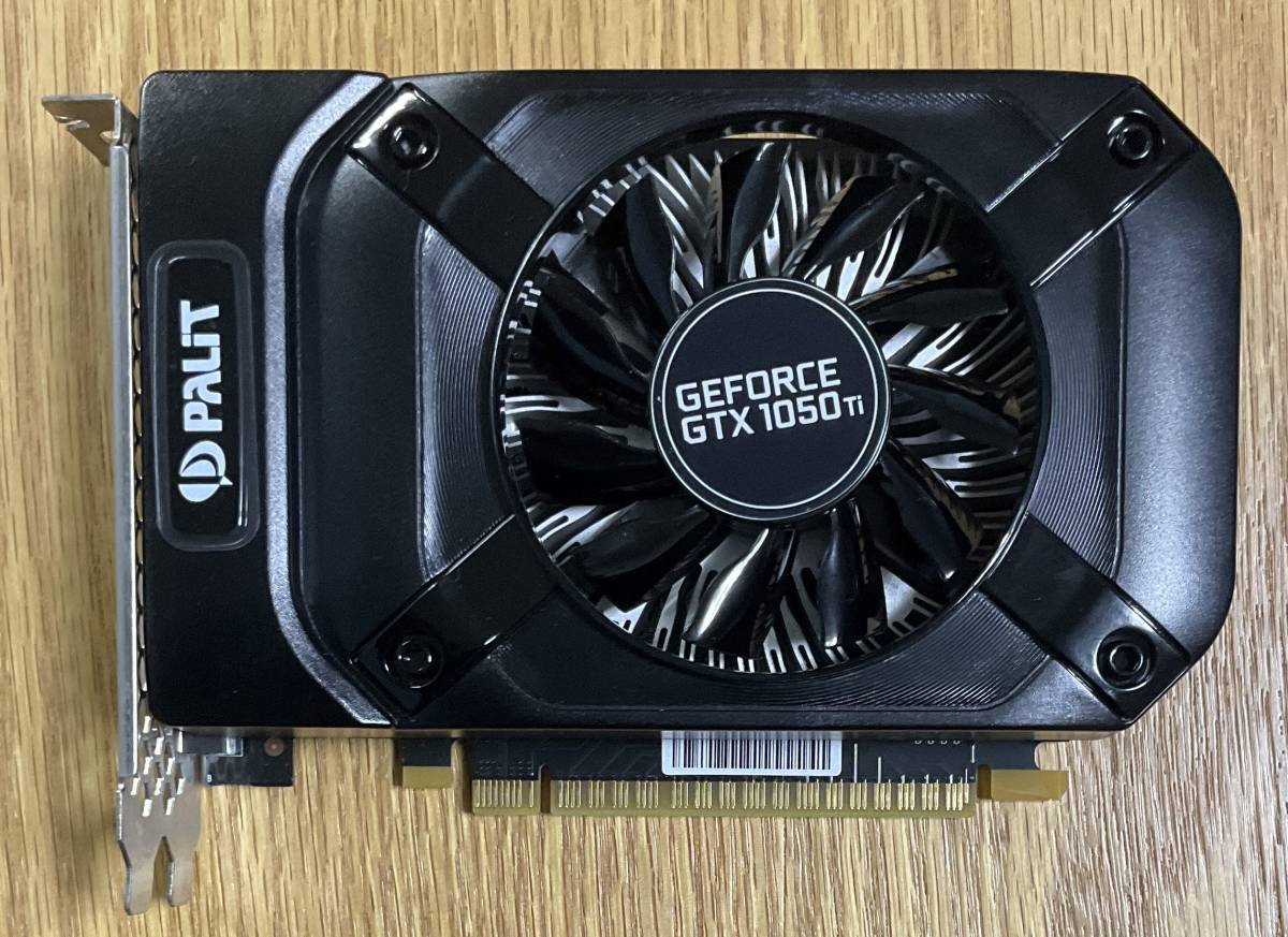 【傷や汚れあり】Palit NE5105T018G1-1070F (GeForce GTX1050Ti 4GB STORMX)の落札情報詳細 ...
