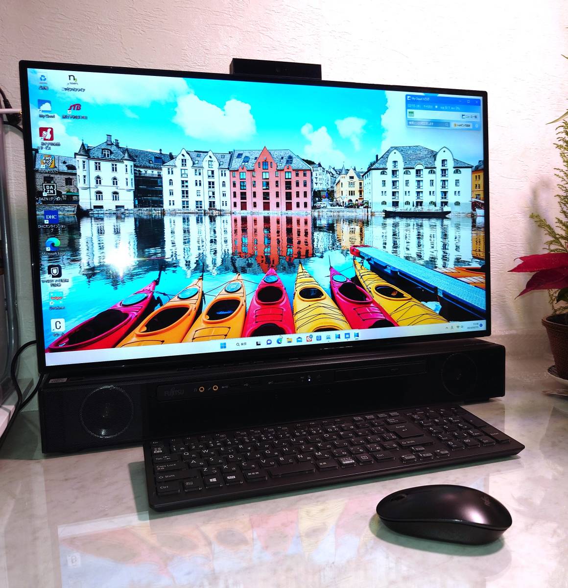 【未使用に近い】新古品!爆速!FH67/E3 11世代AMD Ryzen(8コア) 新メモリ16GB 新M.2SSD1TB!Win11 ...