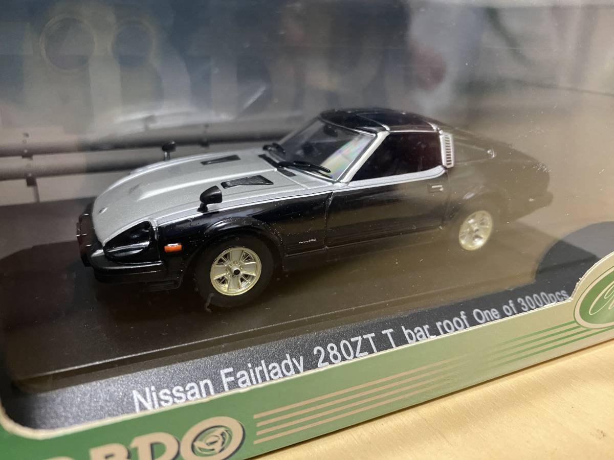 1/43 MARK43 日産 フェアレディZ S130 T-Bar Roof Turbo （ブラック/シルバー 逆マンハッタン ...