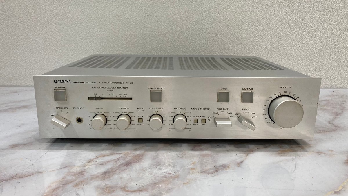 【傷や汚れあり】 4668 ジャンク品 オーディオ機器 プリメインアンプ YAMAHA ヤマハ NS SERIES A-6a 【通電OK】の ...