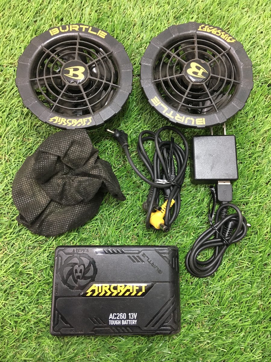 【傷や汚れあり】【中古品】AIRCRAFT AC260バッテリ AC270ファンユニット セット ITEJ2DUSAXPMの落札情報詳細 ...