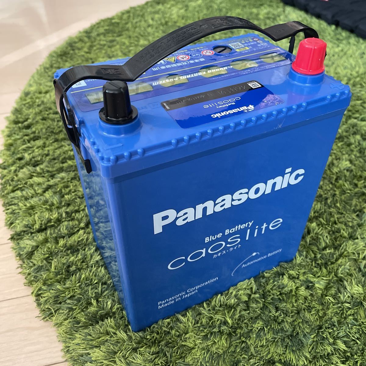 【目立った傷や汚れなし】Panasonic Caoslite Blue Battery 標準車（充電制御車）用 N-46B19L/CT カオス ...