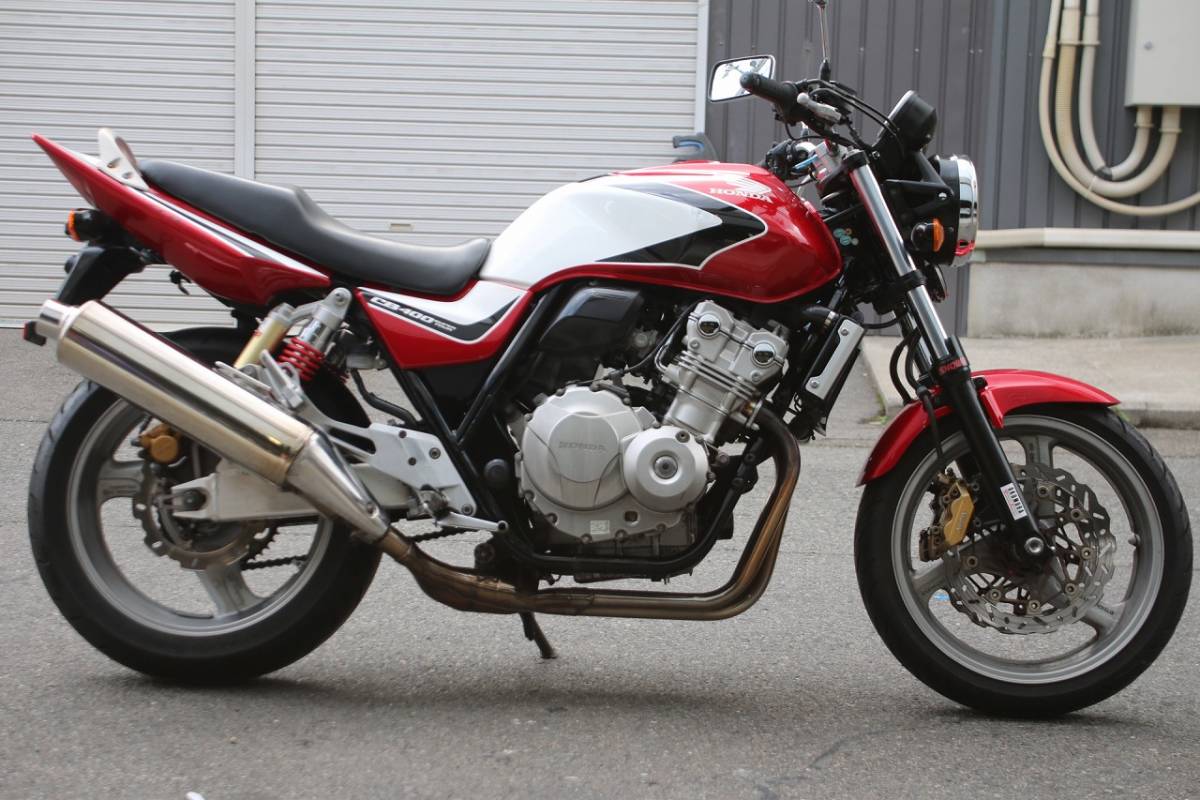 【目立った傷や汚れなし】CB400SF VTEC Revo/NC42/実走行車両/人気のCBXカラー/写真80枚以上掲載/車検残1年あり/安価からのスタートの落札情報詳細 - ヤフオク落札価格 ...