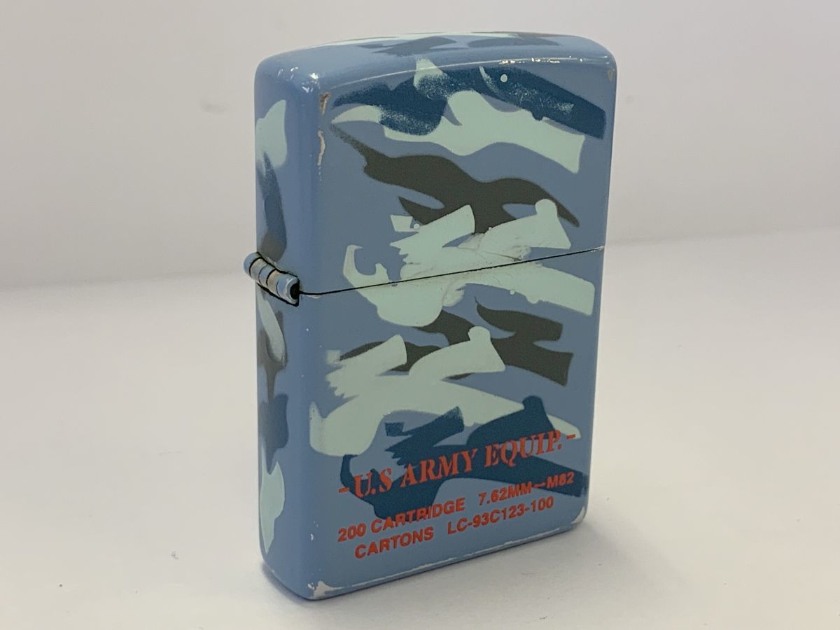 【傷や汚れあり】D479-A197-7 Zippo ジッポ オイルライター U.S ARMY EQUIP 迷彩 No.0092 火花あり 喫煙具 ⑥の落札情報詳細 - ヤフオク落札価格検索 ...