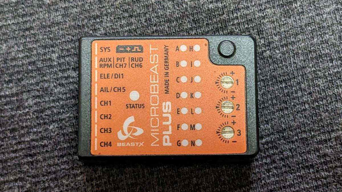 【傷や汚れあり】ALIGN 3G ジャイロ MICROBEAST PLUSの落札情報詳細 - ヤフオク落札価格検索 オークフリー