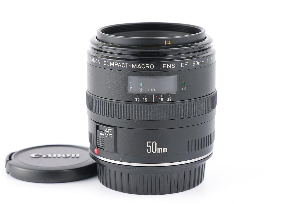 Canon キヤノン COMPACT-MACRO LENS EF 50mm F2.5 単焦点 マクロレンズの落札情報詳細 - ヤフオク落札価格 ...