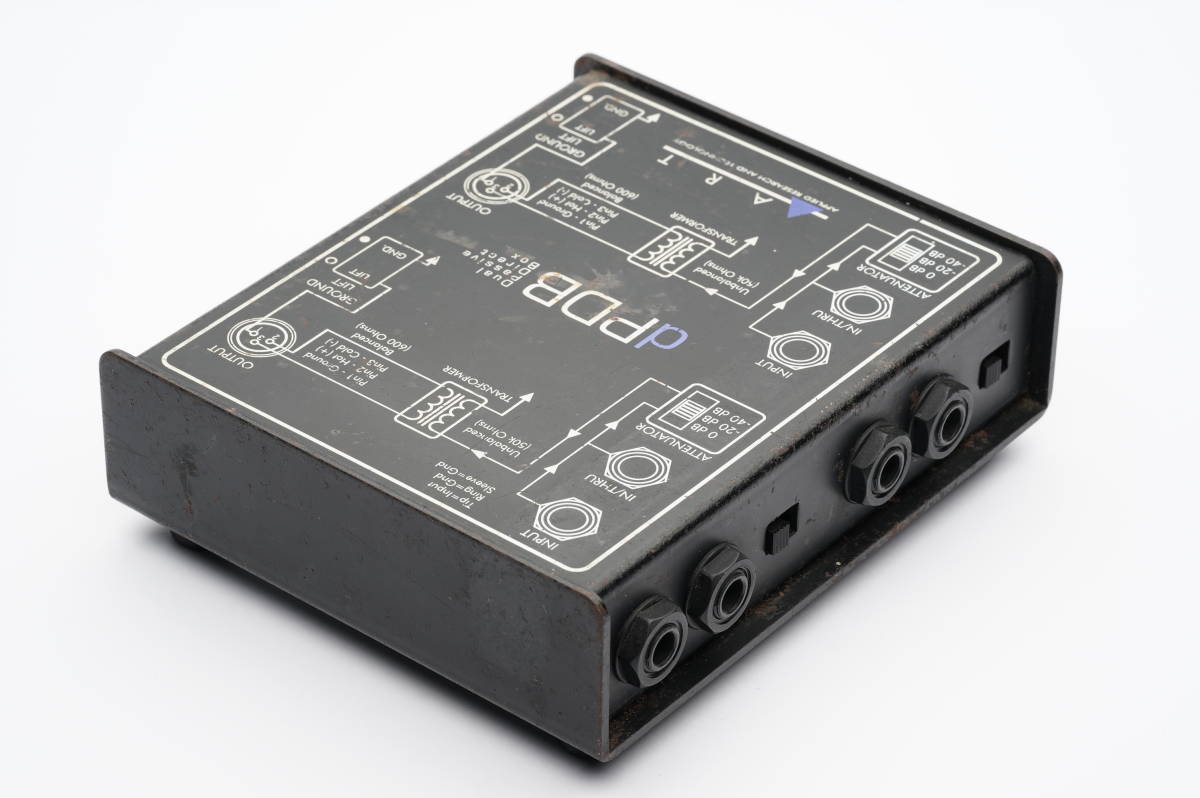 【やや傷や汚れあり】ART dPDB 2ch パッシブ ダイレクトボックス DI 送料520円の落札情報詳細 - ヤフオク落札価格検索 オークフリー