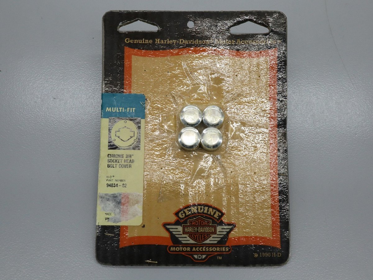 【未使用に近い】ハーレー 純正 3/8 クローム ボルト カバー 94834-02 230302AJ0080の落札情報詳細 - ヤフオク落札 ...