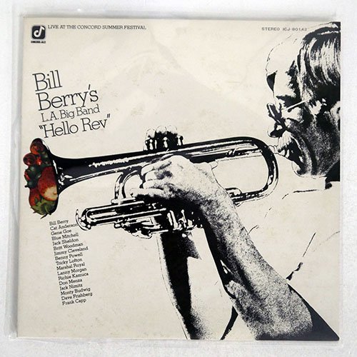【目立った傷や汚れなし】国内盤 プロモ BILL BERRY'S L.A. BIG BAND/HELLO REV/CONCORD JAZZ ...