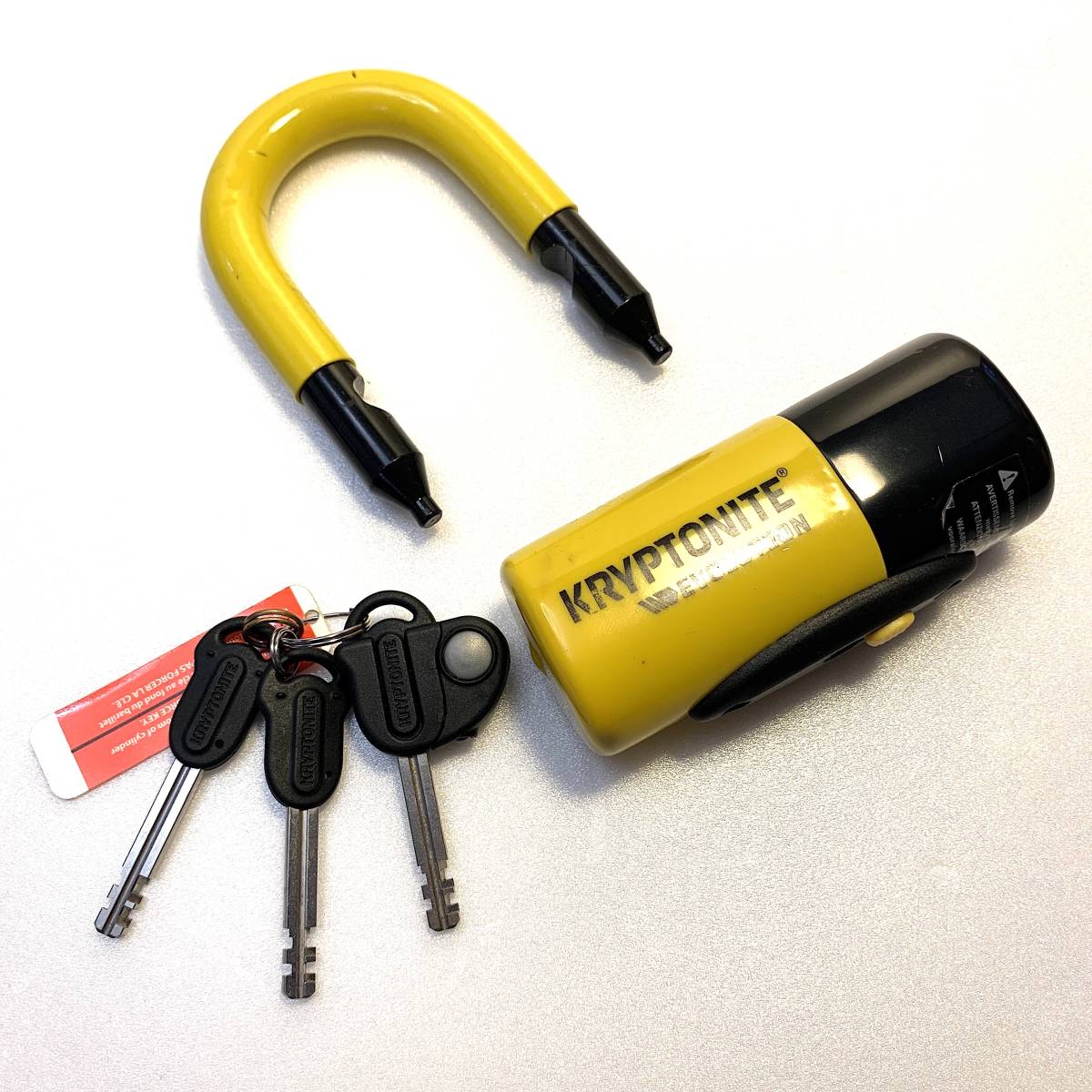 KRYPTONITE クリプトナイト NEW YORK LOCK NYチェーン1210&EV4ディスク☆★ チェーンロック バイク ディスクロック 美品の落札情報詳細 - ヤフオク落札価格検索 ...