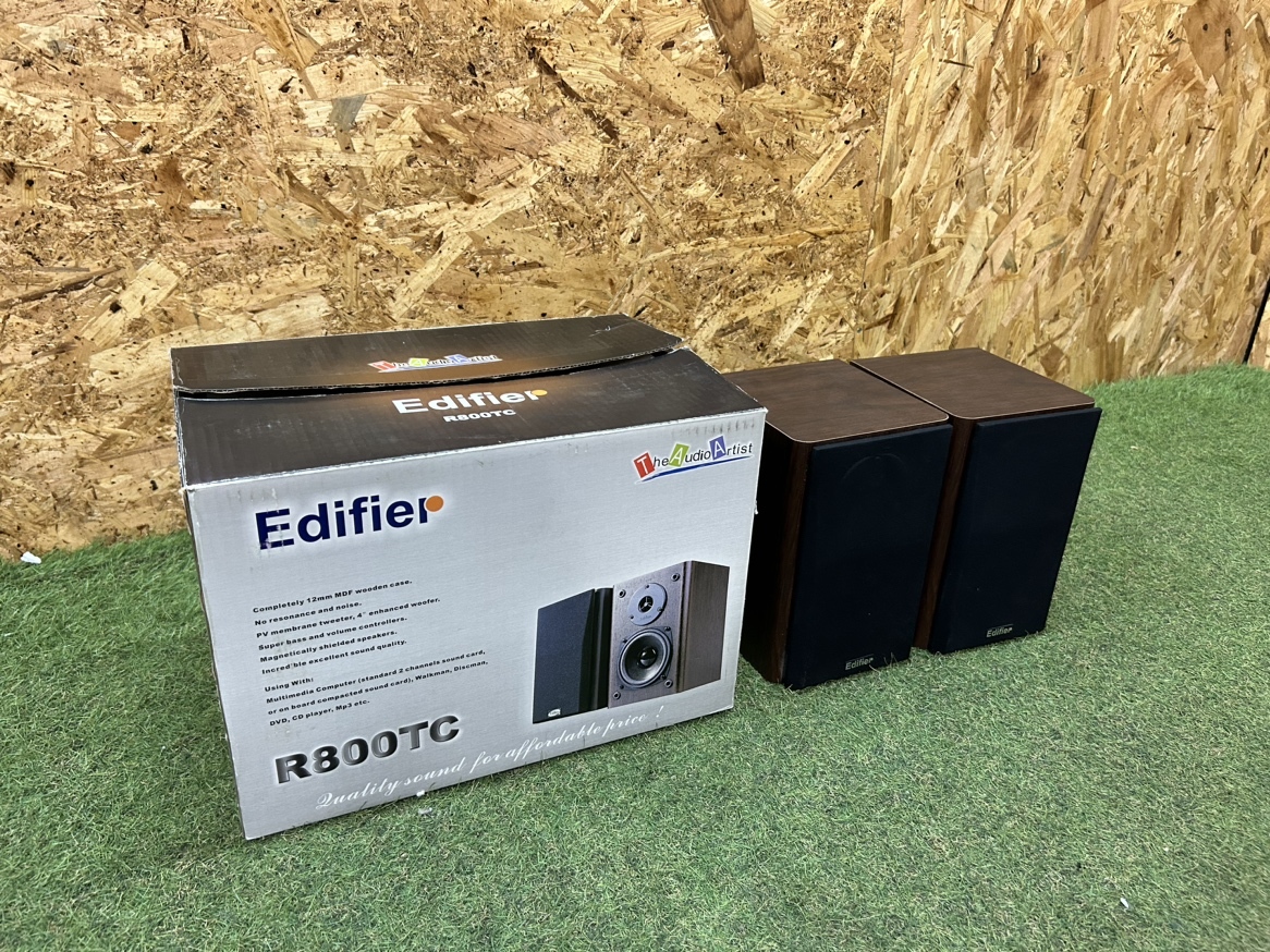 【やや傷や汚れあり】Edifier アンプ内蔵アクティブスピーカー R800TC マルチメディアスピーカー 「1000」の落札情報詳細 ...
