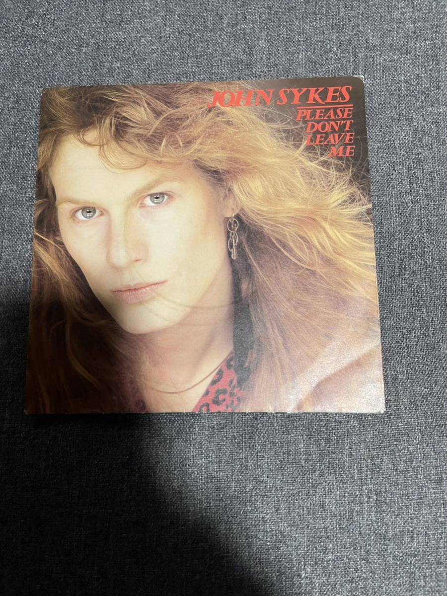 【やや傷や汚れあり】JOHN SYKES / please don't leave me 7ep THIN LIZZY ジョン・サイクス シン・リジー NWOBHM N.W.O.B.H.M.の ...