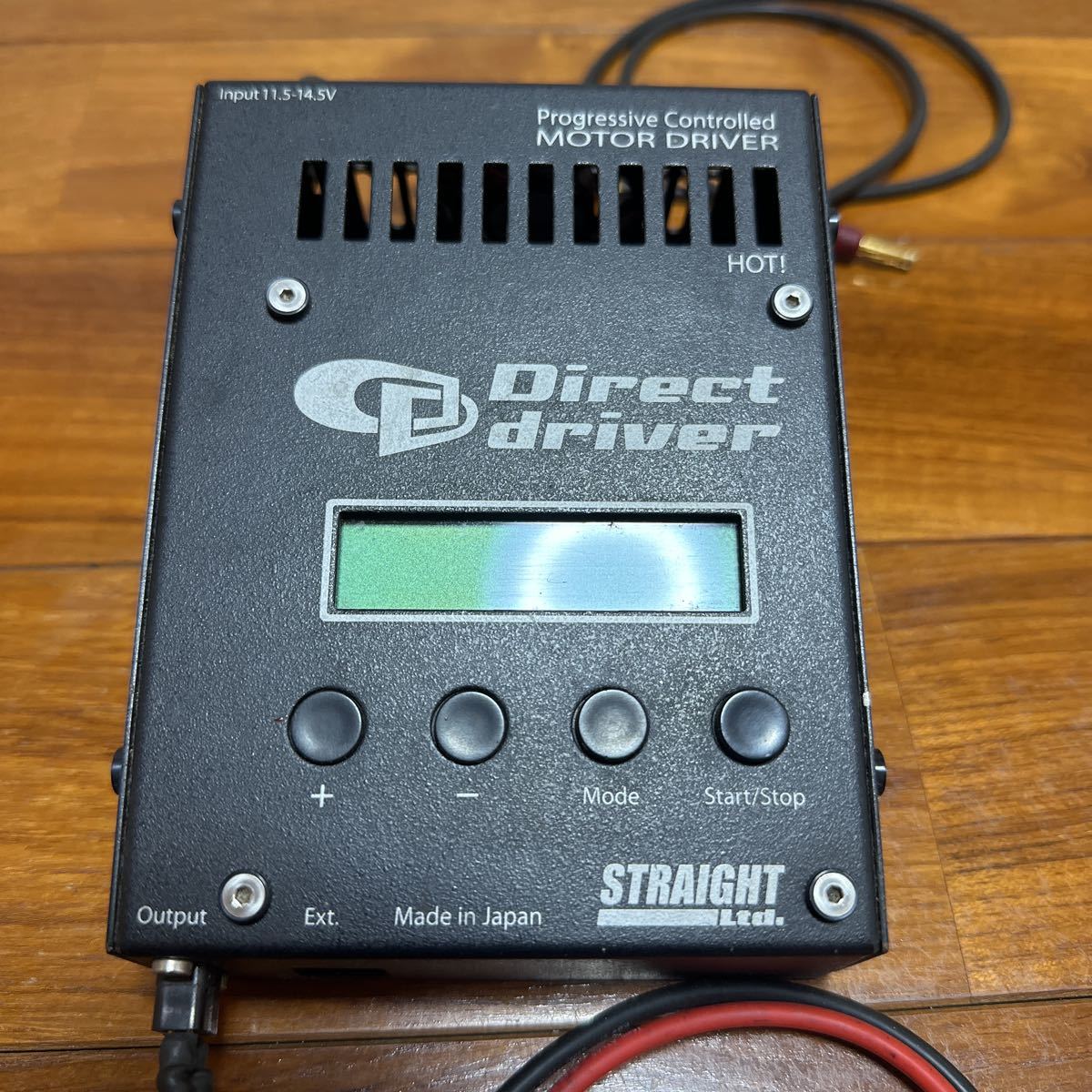 【やや傷や汚れあり】STRAIGHT DIrect driver 高性能モーターチェッカー モーター慣らし器 ／ストレート モータードライバー ...