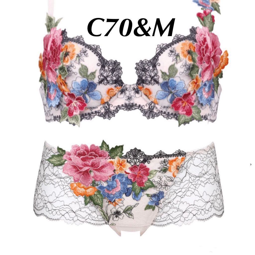 【未使用】サルート C70 ローライズ M 【フォークロア】 PI 59G ワコール 店舗限定商品 メインカラー （ノーマルM交換可）の落札情報詳細 - ヤフオク落札価格検索 オークフリー