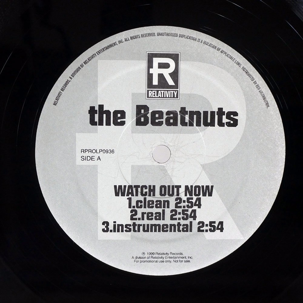 【傷や汚れあり】米 BEATNUTS/STONE CRAZY/RELATIVITY 88561 1508 1の落札情報詳細 - ヤフオク落札価格検索 オークフリー