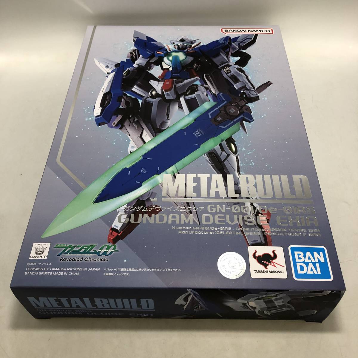 【未使用】METAL BUILD ガンダムデヴァイズエクシア 未開封 機動戦士ガンダム00 メタルビルドの落札情報詳細 - ヤフオク落札価格検索 オークフリー