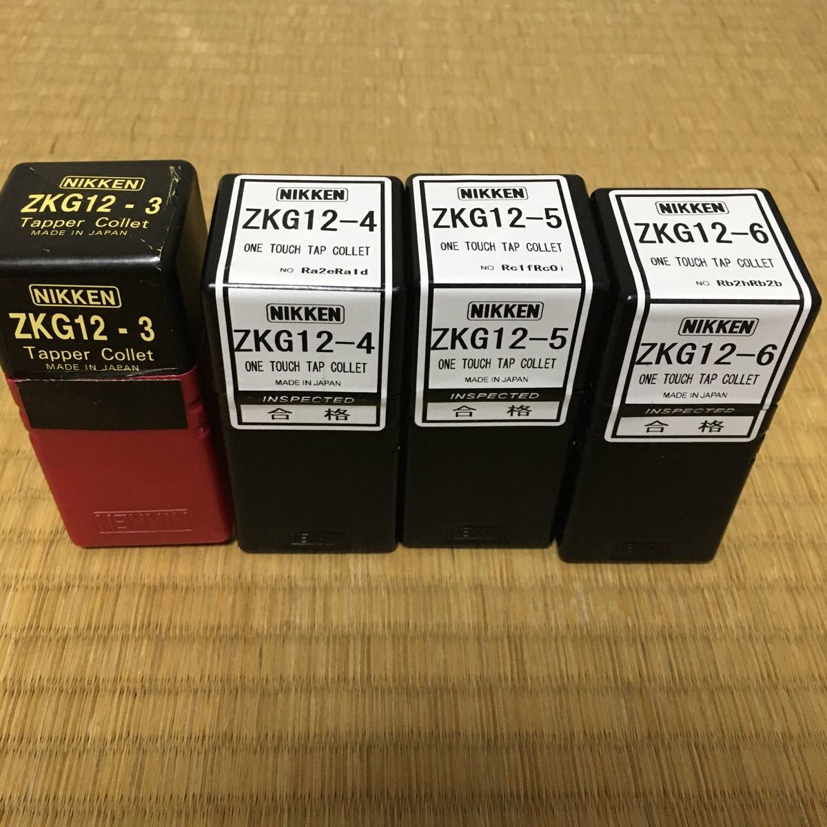 【未使用】日研 タップコレット ZKG12-3〜6 未使用の落札情報詳細 - Yahoo!オークション落札価格検索 オークフリー