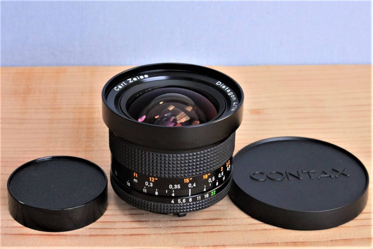 【未使用に近い】※美品 Contax Carl Zeiss Distagon 18㎜ F4 T Mmj コンタックス の落札情報詳細 ヤフオク落札価格検索 オークフリー