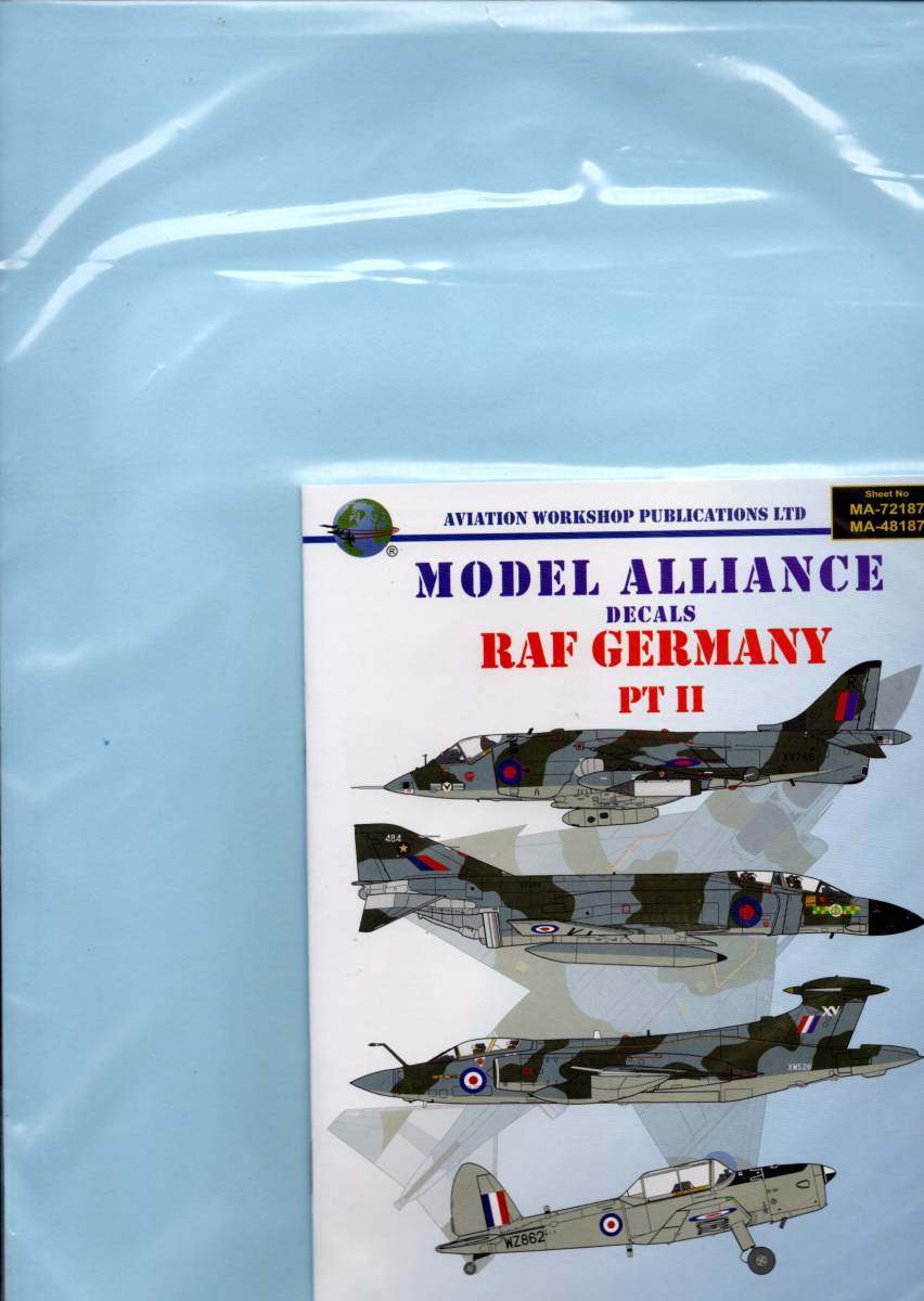 【未使用】1/48 Model Alliance モデルアライアンス ML48187 RAF in Germany 1970-75 part ...