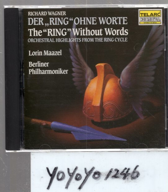 【目立った傷や汚れなし】ワーグナー：”RING” OHNE WORTE The &”RING”; Without Words/マゼール指揮の ...