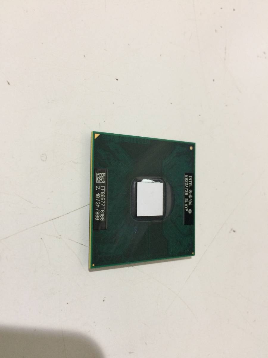 【やや傷や汚れあり】中古品 intel Core 2 Duo T8100 2.1GHz L2:3MB FSB:800MHz 現状品③の落札情報 ...