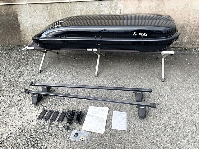 【やや傷や汚れあり】【愛知県 引取限定】PIAA Terzo ルーフボックス エアロクロスライダー185 / 185×70×30cm ブラック 鍵付き テルッツォ ジムニー ハスラーの落札情報 ...