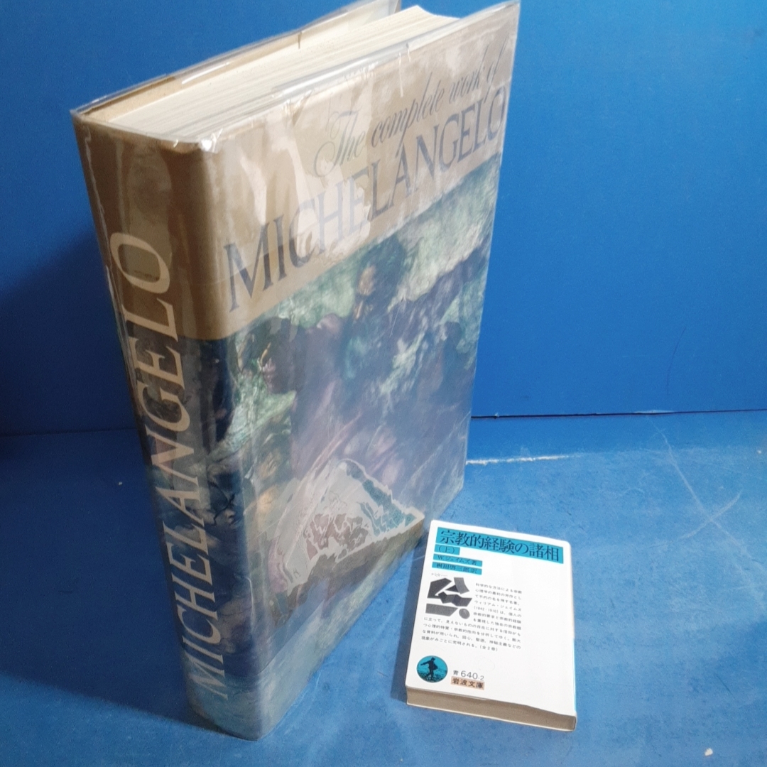【やや傷や汚れあり】「ミケランジェロ全集 The complete work of Michelangelo New York Reynal ...