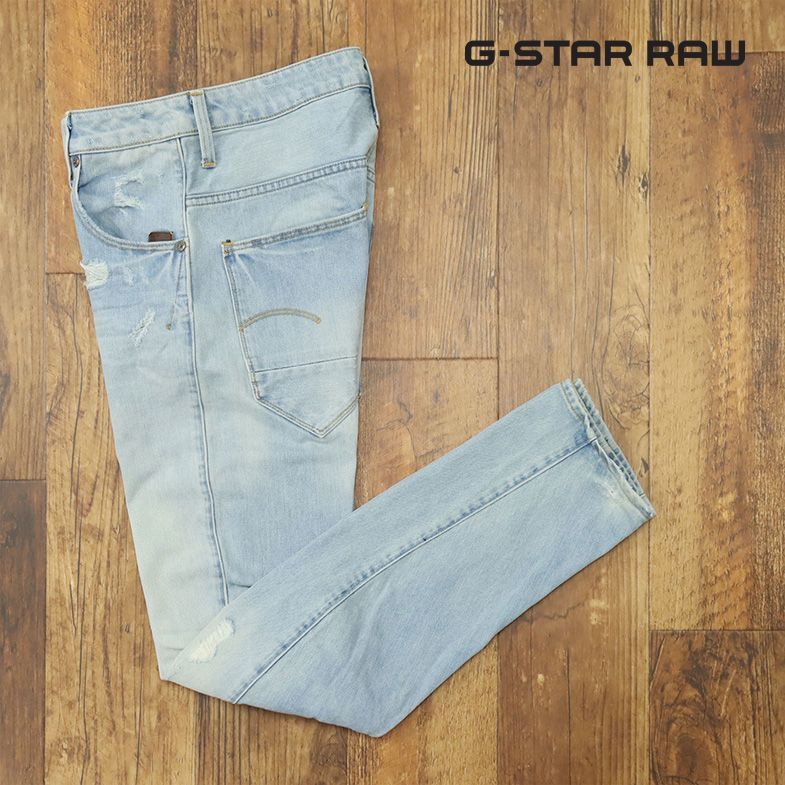 【未使用】1円/G-STAR RAW/28インチ/訳 テーパード デニムパンツ ARC 3D SLIM 51030.5689.1243 ...