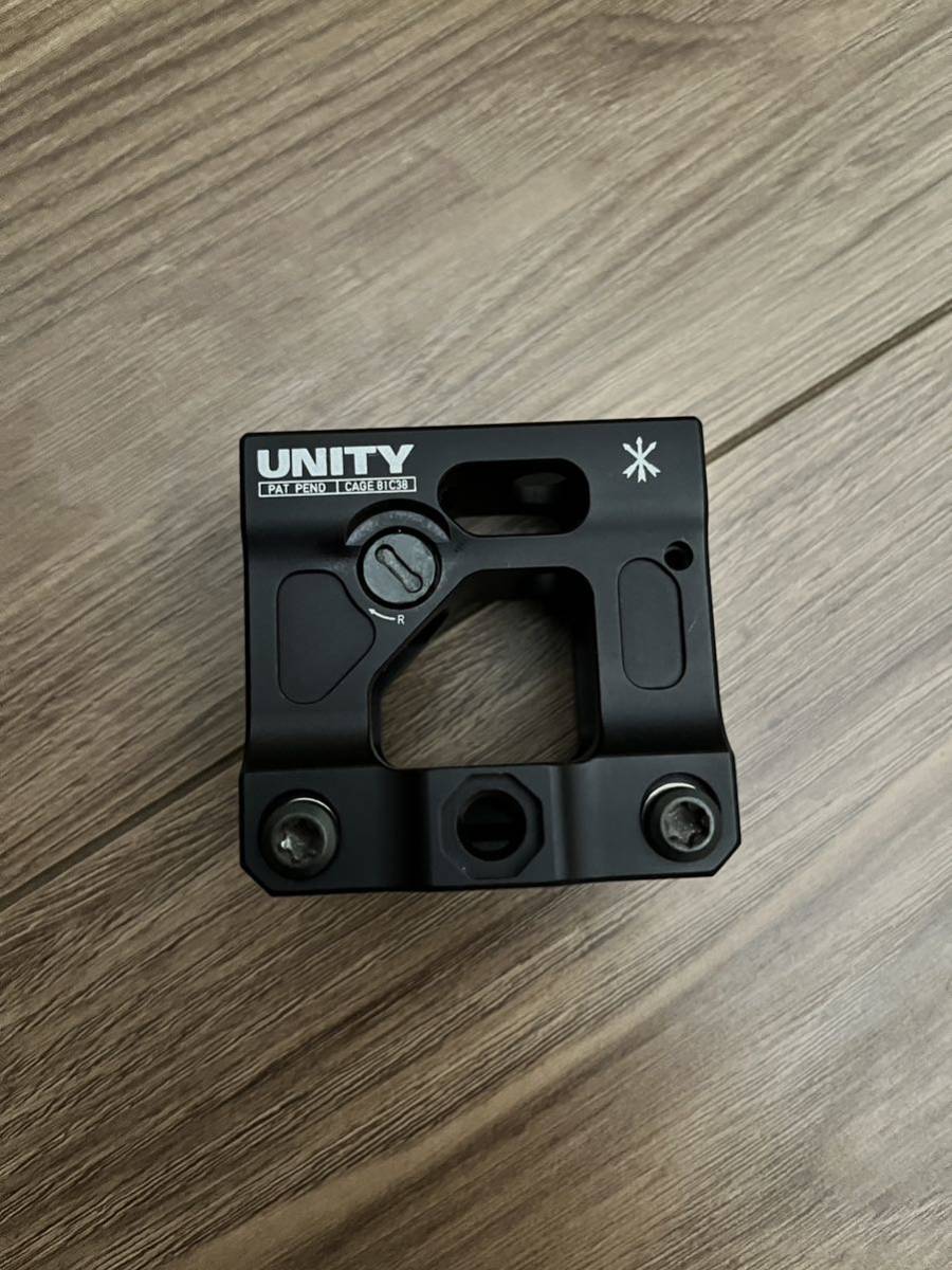 【目立った傷や汚れなし】【実物】UNITY TACTICAL FAST Micro Mount Unity Tactical ユニティタクティカル マイクロ マウント devgru delta ...