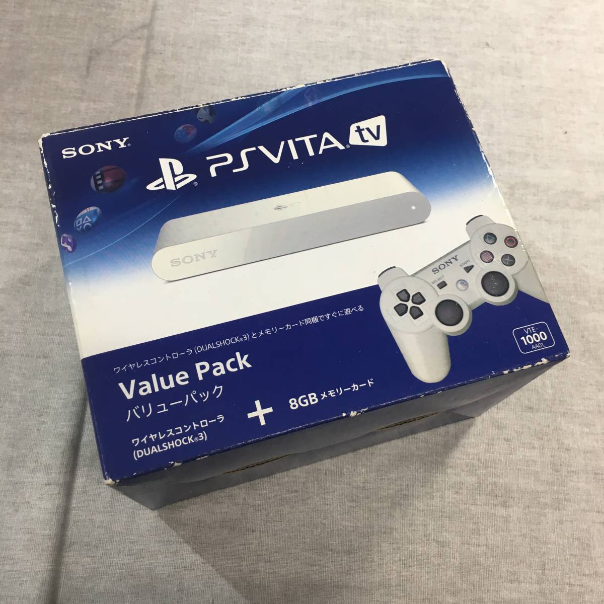 【やや傷や汚れあり】現状品 PlayStation Vita TV Value Pack (VTE-1000AA01)の落札情報詳細 ...