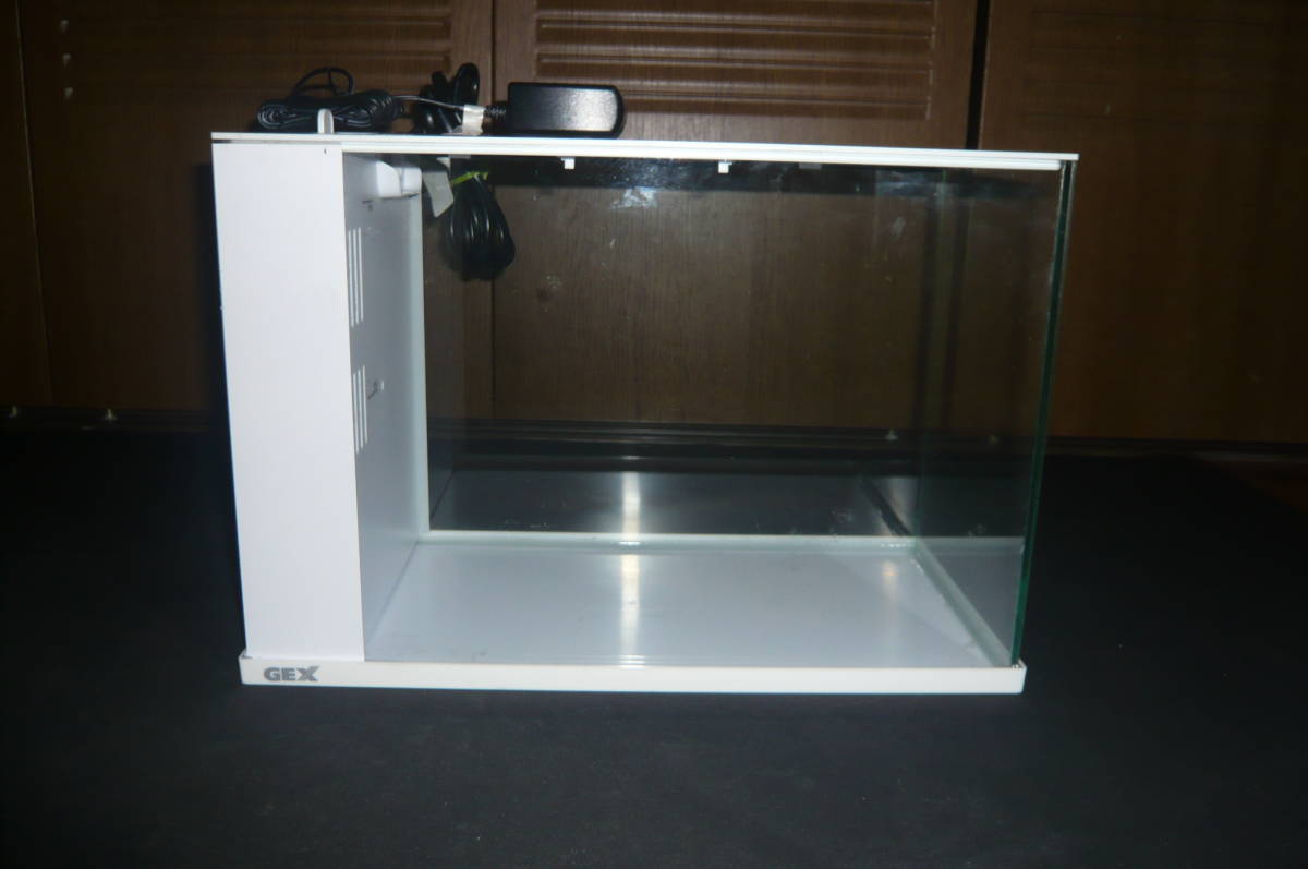【目立った傷や汚れなし】GEX AQUARIUM ラクテリア 水換え簡単水槽 フィルター・LED付き W34×D17.5×H24cmホワイト usedの落札情報詳細 - ヤフオク落札価格検索 ...