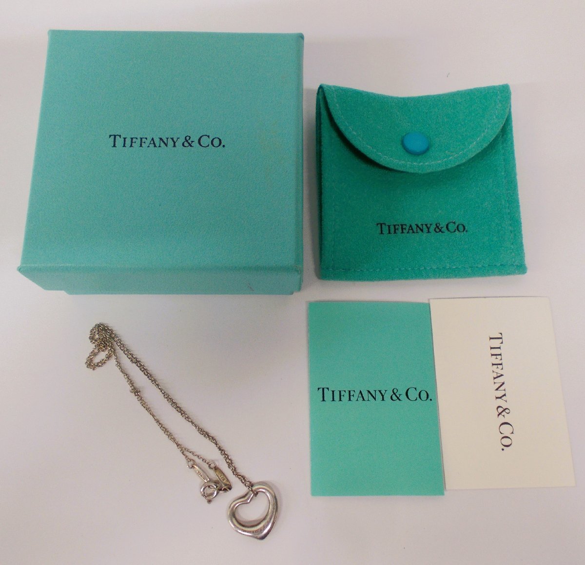 【傷や汚れあり】1円～おたからや U0413-07 Tiffany&Co.ティファニー 925 STERLING リング ネックレス トップ イヤリング ピアスほか アクセサリー 約340gの ...