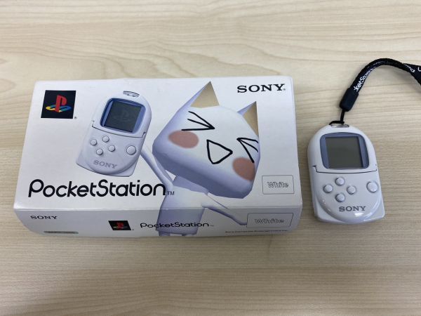 【傷や汚れあり】H734-T9-1152 SONY ソニー pocket station ポケットステイション SCPH-4000 ホワイト ...