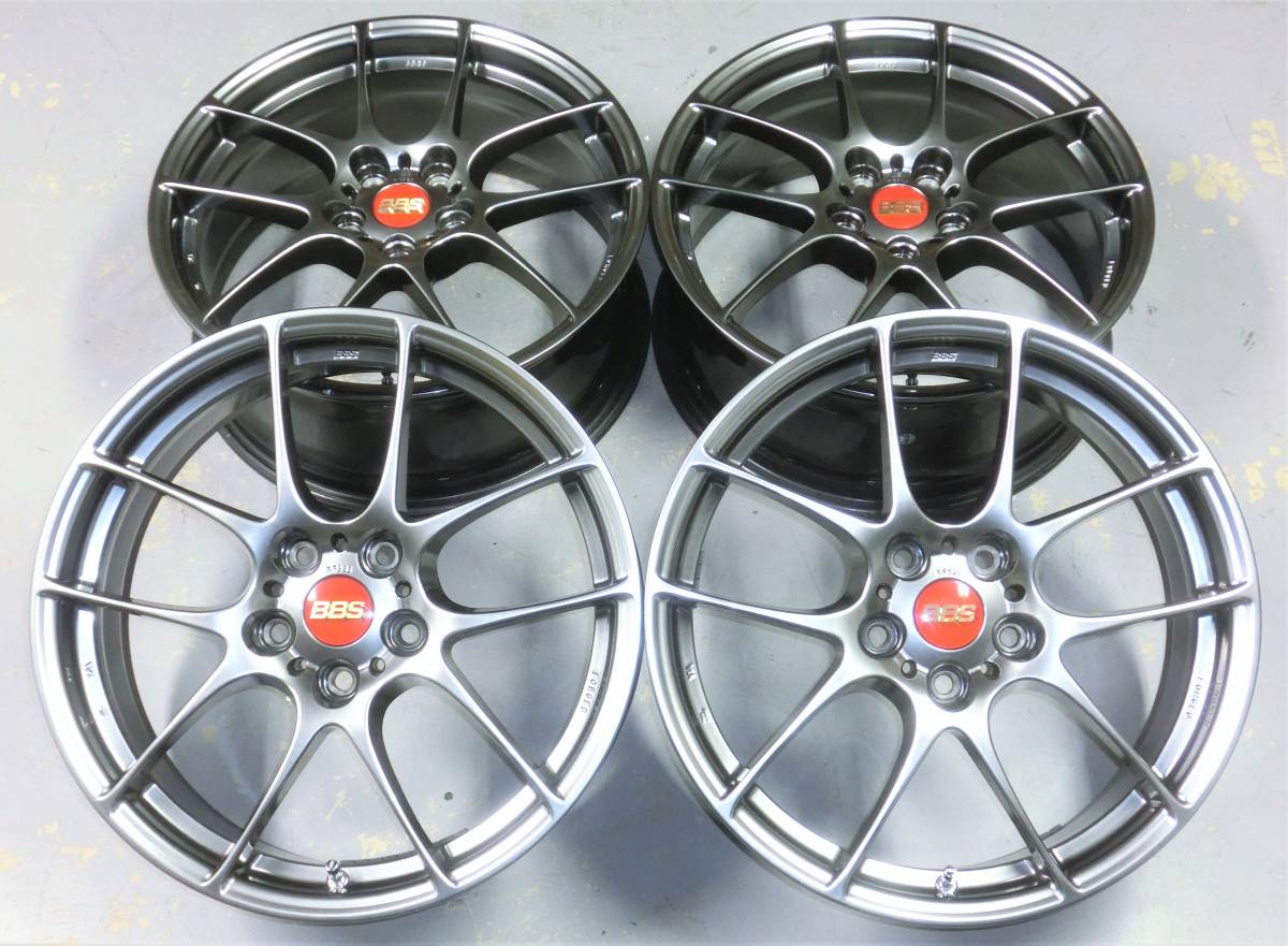 【やや傷や汚れあり】BBS RG-R 7.5J Inset+50 PCD114.3 5H RG749 ノア・ボクシー・スイフト・CX-3・C-HR・ステップWGN・ヤリスクロス RF RS ...