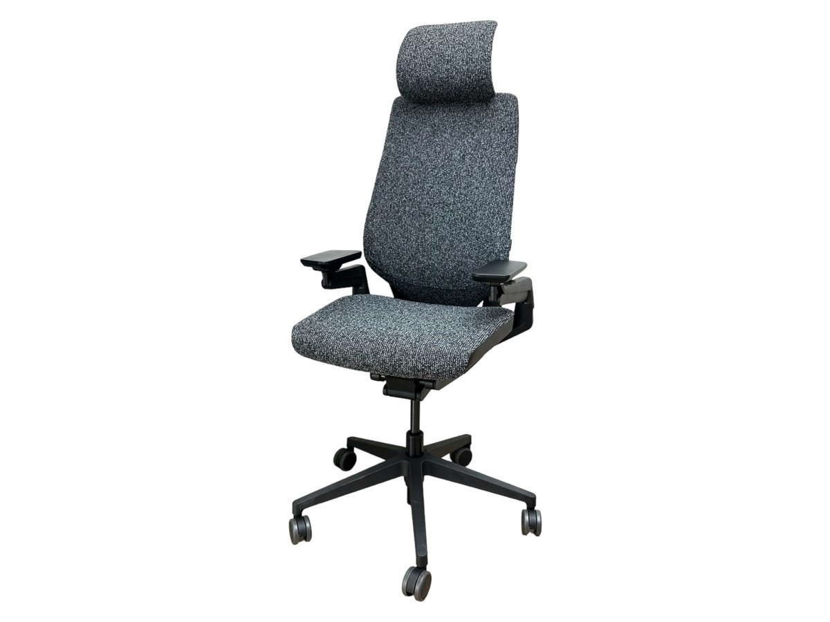 【やや傷や汚れあり】スチールケース リープチェア V2 中古 クッション Steelcase Leap 中古オフィス家具 OAチェア レッド ...