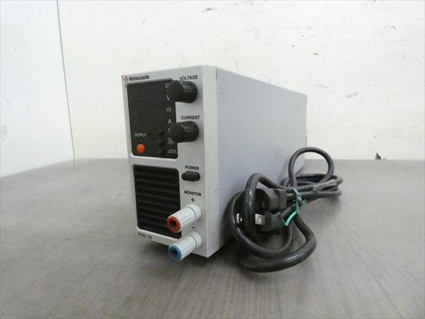 【傷や汚れあり】松定プレシジョン/Matsusada☆安定化電源/DC電源☆PK20-20 管N20490 #の落札情報詳細 - ヤフオク落札価格検索 オークフリー