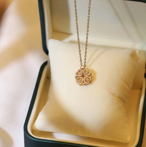 【未使用】ハート型 4連ダイヤCZ Gold Plated ゴールドネックレス 18k 鍍金 40の落札情報詳細 - Yahoo!オークション ...