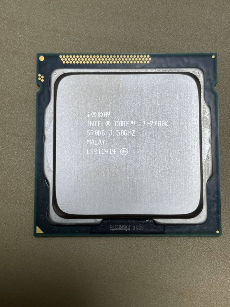 【やや傷や汚れあり】⑬CPU Intel Core i7-2700K 動作確認済の落札情報詳細 - ヤフオク落札価格検索 オークフリー