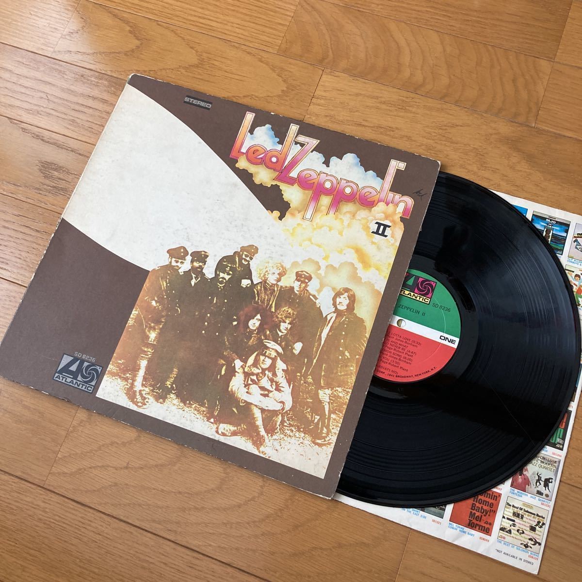 【やや傷や汚れあり】Led Zeppelin II 両面RL SS刻印 米国オリジナルステレオ盤 レッドツェッペリン Led Zeppelin ...
