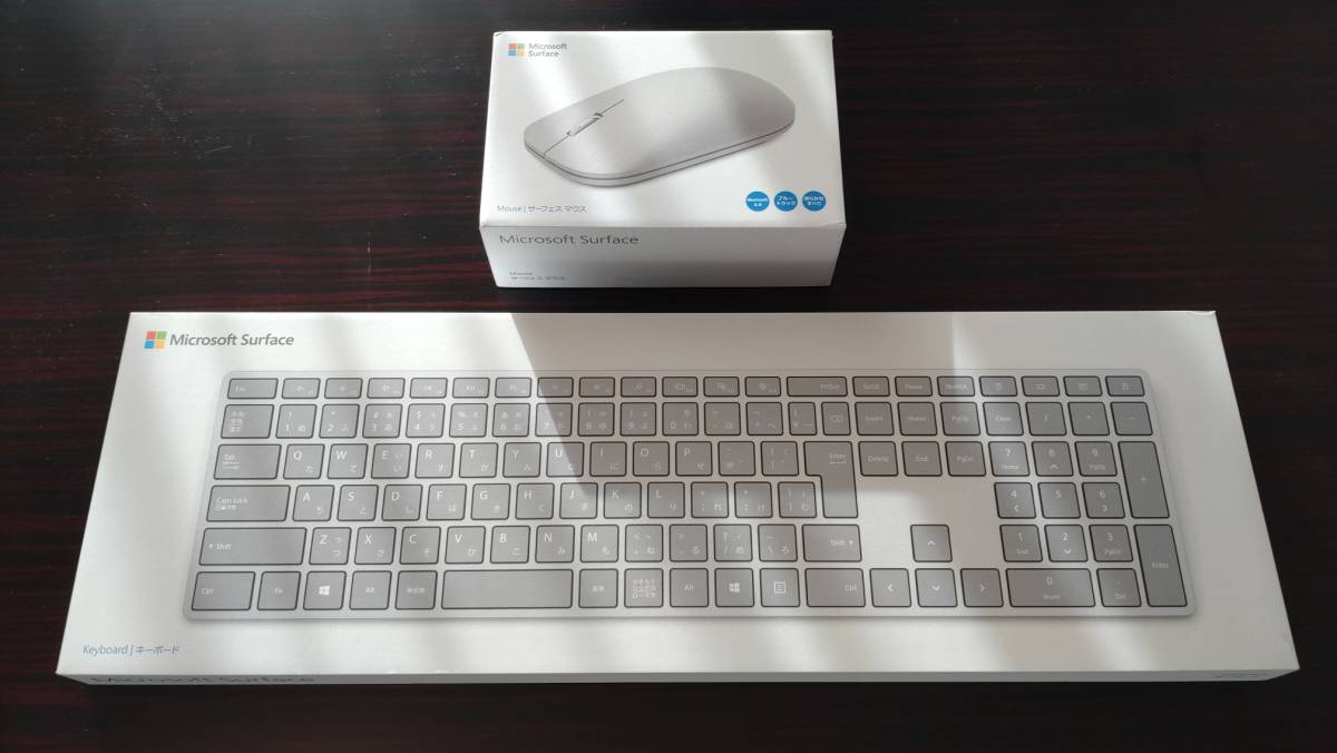【目立った傷や汚れなし】マイクロソフト サーフェス キーボード マウス セット Microsoft Surface Keyboard ...