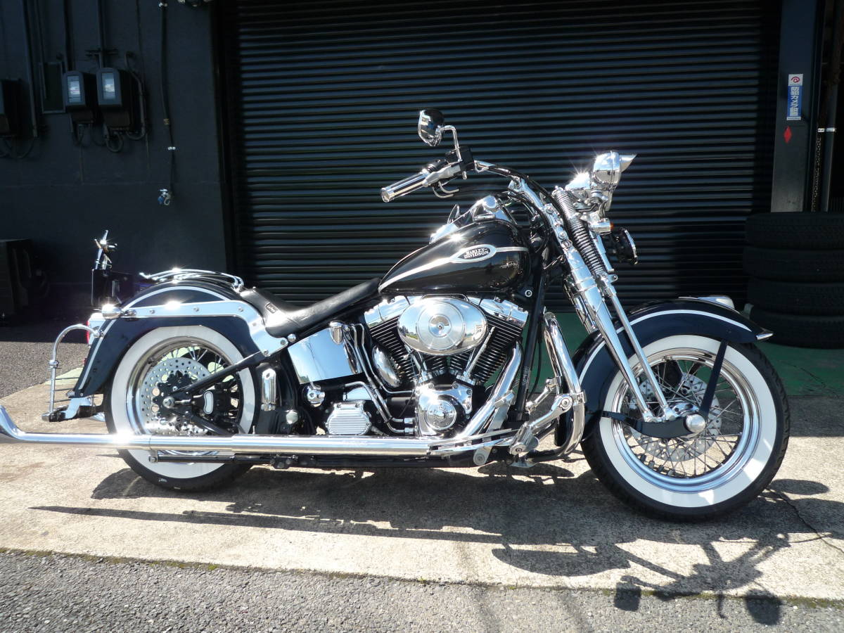 【傷や汚れあり】完全売切 極美車 FLSTS 2000年モデル TC88 ツインカム 11000kmヘリテイジスプリンガー キャブ フィッシュテール ツインテック の落札情報詳細 ...
