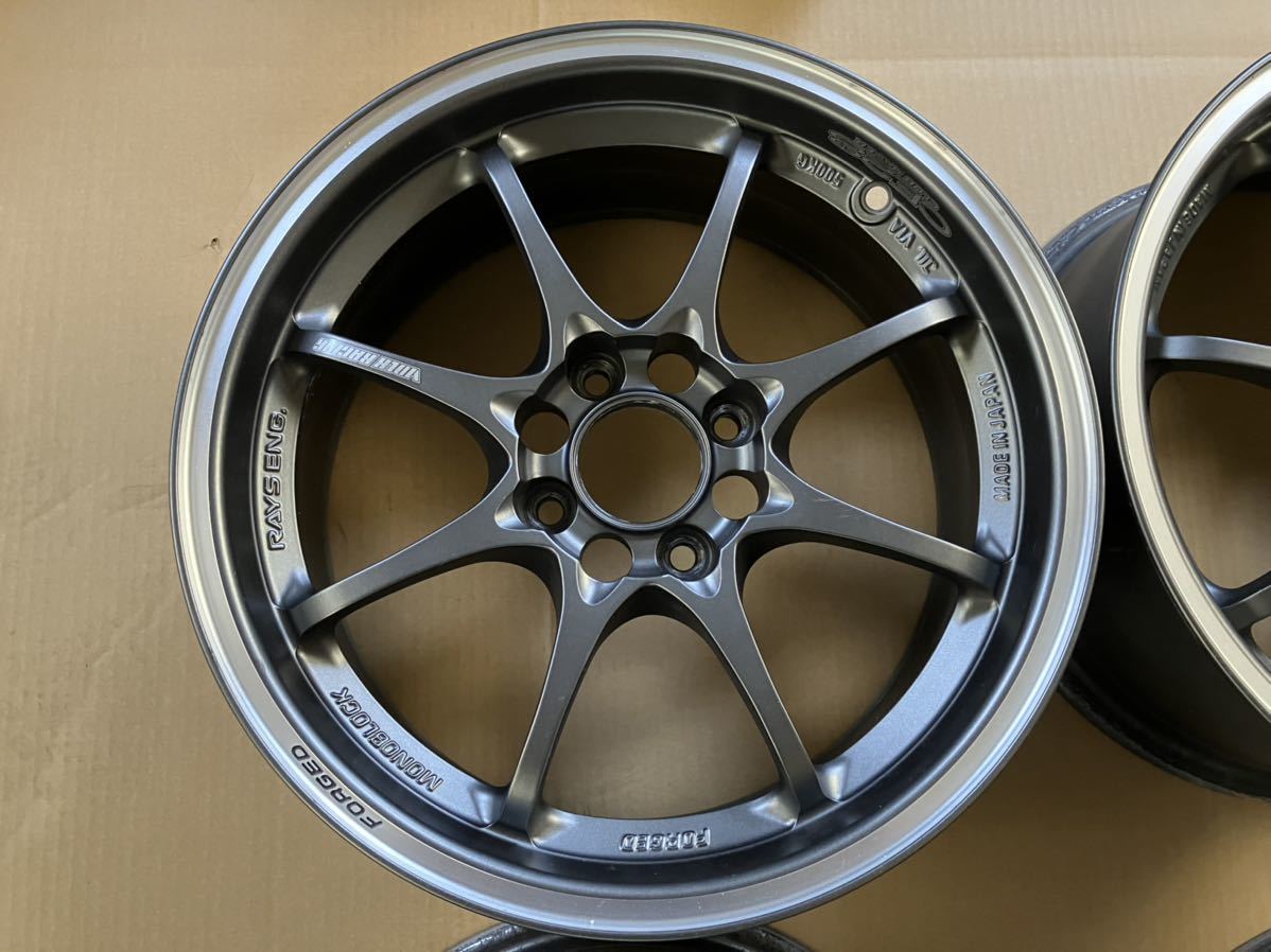 【傷や汚れあり】RAYS VOLK RACING CE28 クラブレーサー 7J＋28 CE28CR ボルクレーシング レイズ 鍛造 軽量 ...