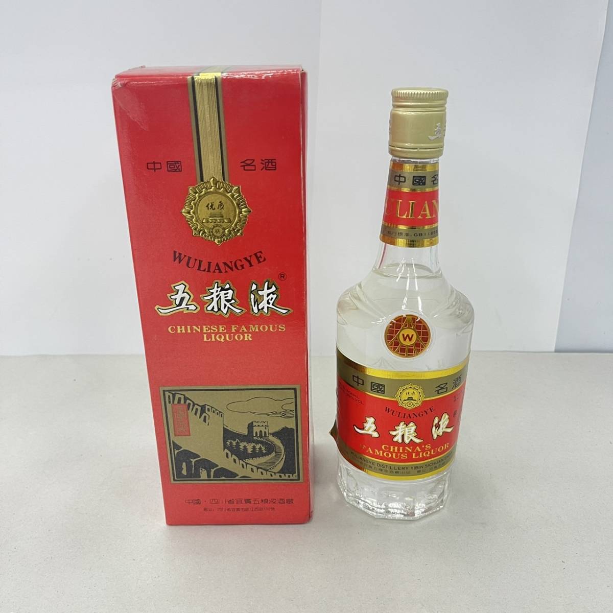 【傷や汚れあり】A266765(054)-255/NE8000 酒 中国名酒 中国酒 WULIANGYE 五粮液 CHINA'S FAMOUS LIQUOR 39％ 500ml の落札情報詳細 ...