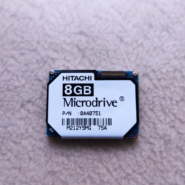 【やや傷や汚れあり】HITACHI Microdrive 6GB 中古・確認済みの落札情報詳細 - ヤフオク落札価格検索 オークフリー