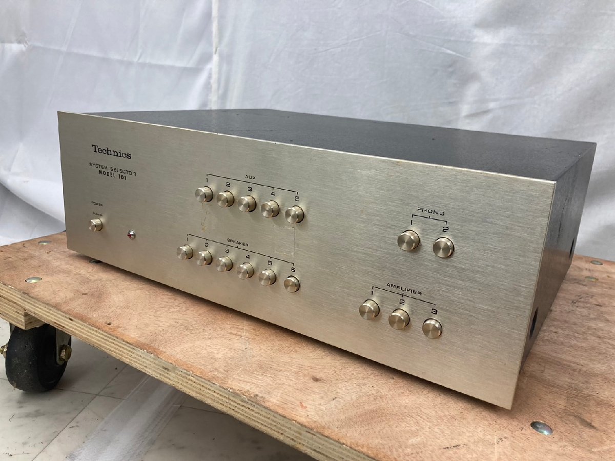 【傷や汚れあり】〇t2507【ジャンク】Technics テクニクス Model 101 システムセレクターの落札情報詳細 - Yahoo!オークション落札価格検索 オークフリー