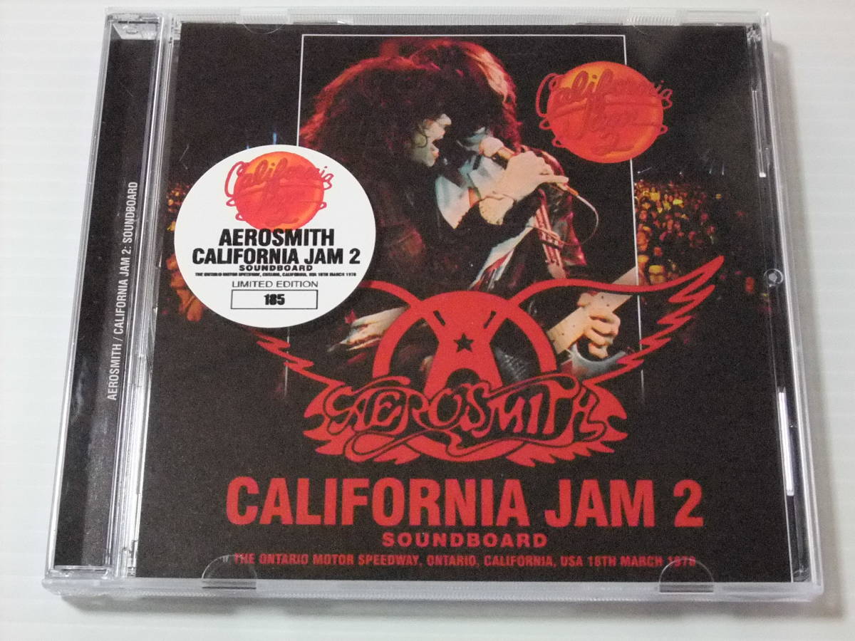 【目立った傷や汚れなし】CALIFORNIA JAM 2 SOUNDBOARD / AEROSMITH プレスCDの落札情報詳細 - ヤフオク ...