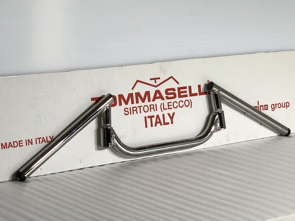 【未使用】本物！刻印有！トマゼリ クローム メッキ コンドル プラス 22Φ 検）TOMMASELLI ゴールドコマンダー コニー マルゾッキ タロッティ 当時の落札情報詳細 - ヤフオク落札 ...